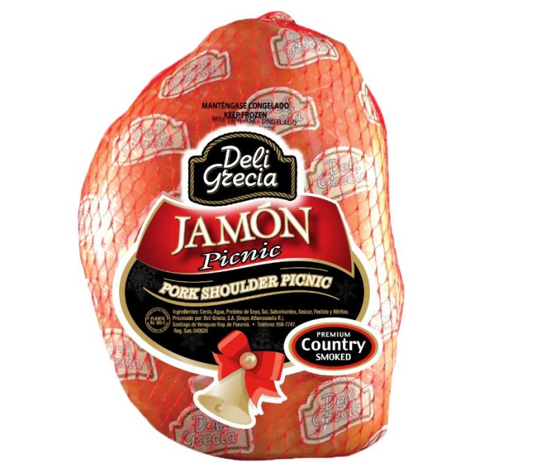 Jamon Picnic Doble Ahumado – Deligrecia